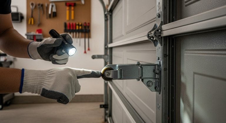 How to Inspect Garage Door Hardware Step by Step - Sharara Decor